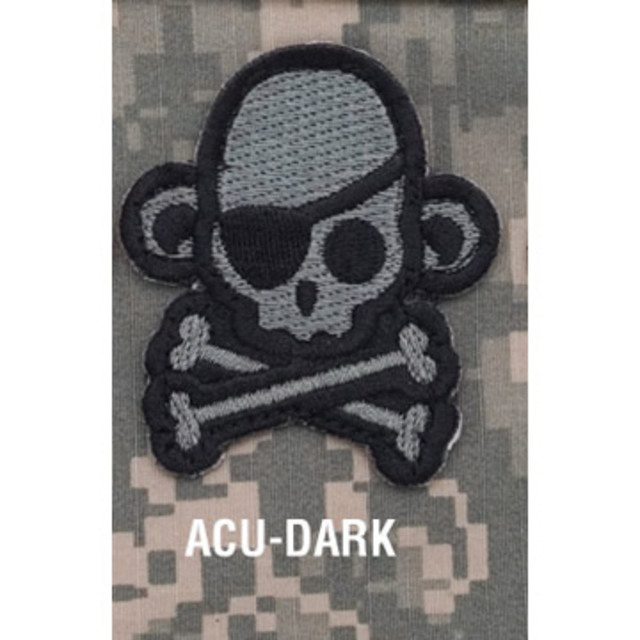 パッチ MSM ミルスペックモンキー SkullMonkey Pirate（刺繍）｜パッチ・ワッペン｜電動ガン・モデルガン・エアガン通販ならHBLT