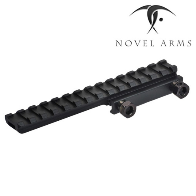 ノーベルアームズ マウントベース M4 Low-Long（高さ12.5mm 全長145mm）｜マウント｜電動ガン・モデルガン・エアガン通販ならHBLT